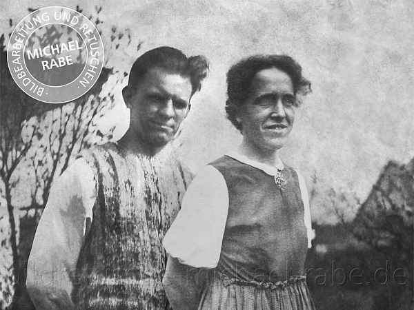 Altes Foto digital restaurieren lassen, digitale Restaurierung ...